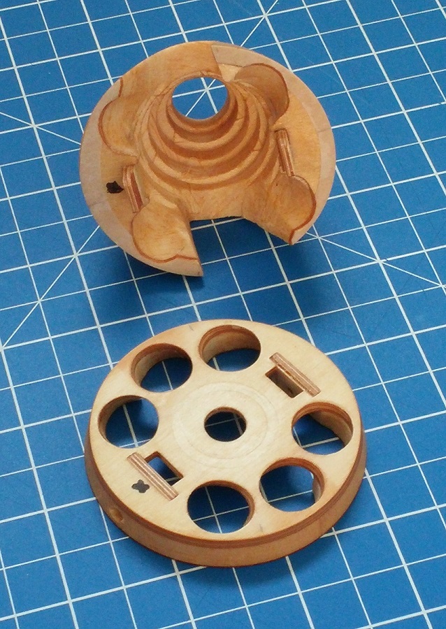 wooden spinner